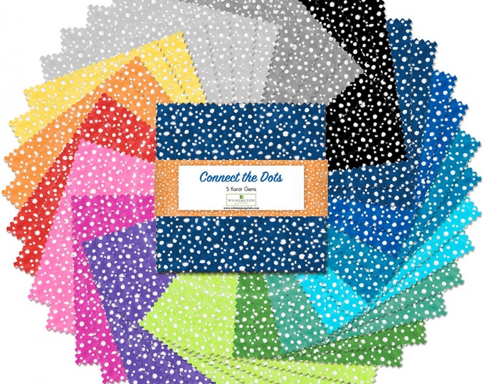 Essentials Basics - 5 Inch Squares - Connect the Dots - 42 Pieces per ...