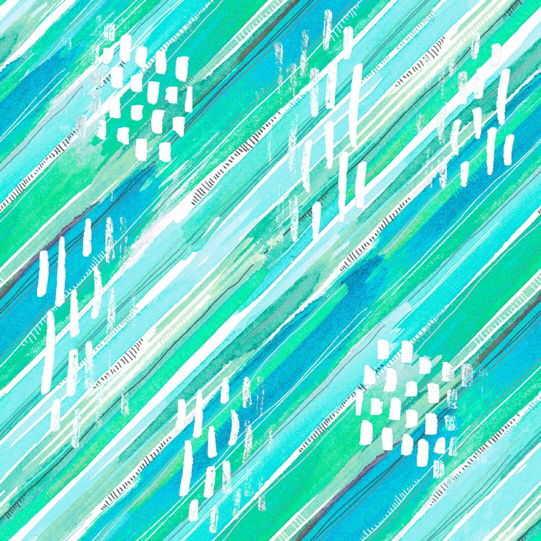 Diagonal Stripe Fabric - 3wishes Fabrics - Good Vibes - Quilting Cotton ...