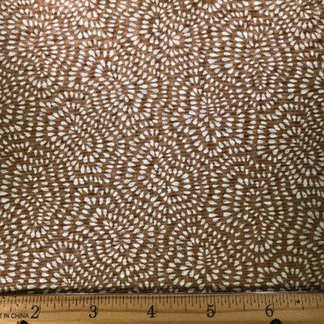 Sandalwood Calico Print Fabric Quilting Cotton Fabric Fabric by the ...