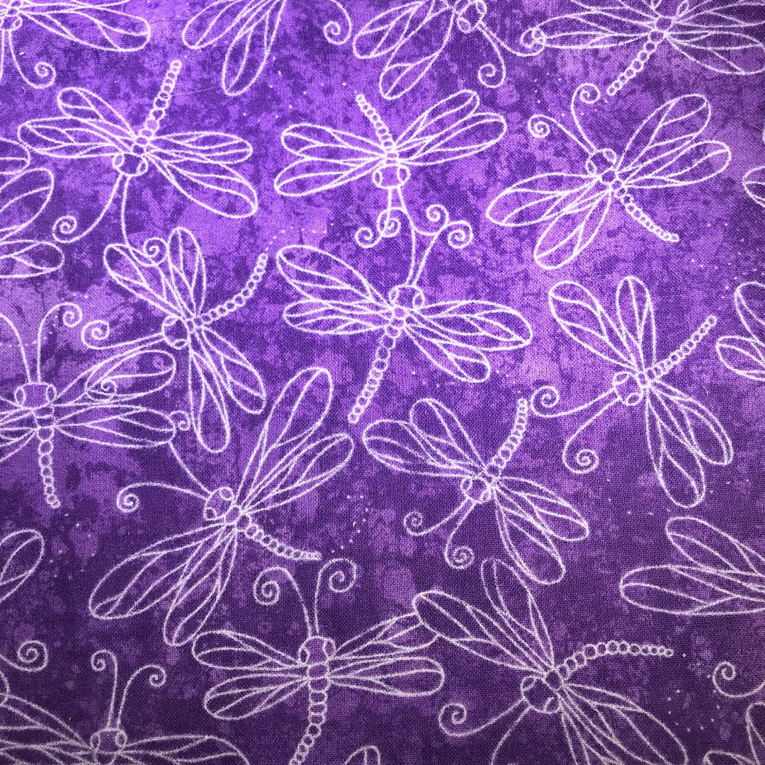 Fabric Traditions - Purple Fabric- Fabric by the Yard - 100% Quilting ...