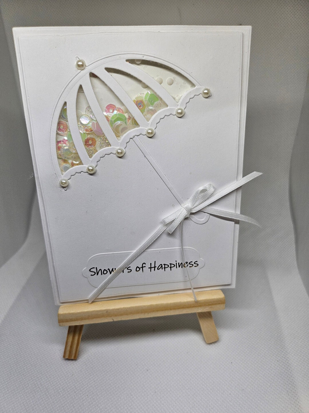 Shaker Bridal/baby Shower Card - Etsy