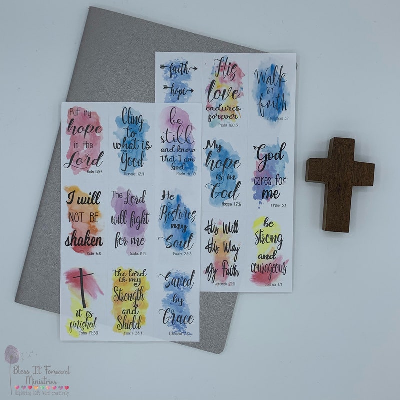 Bible Journal Stickers - Etsy