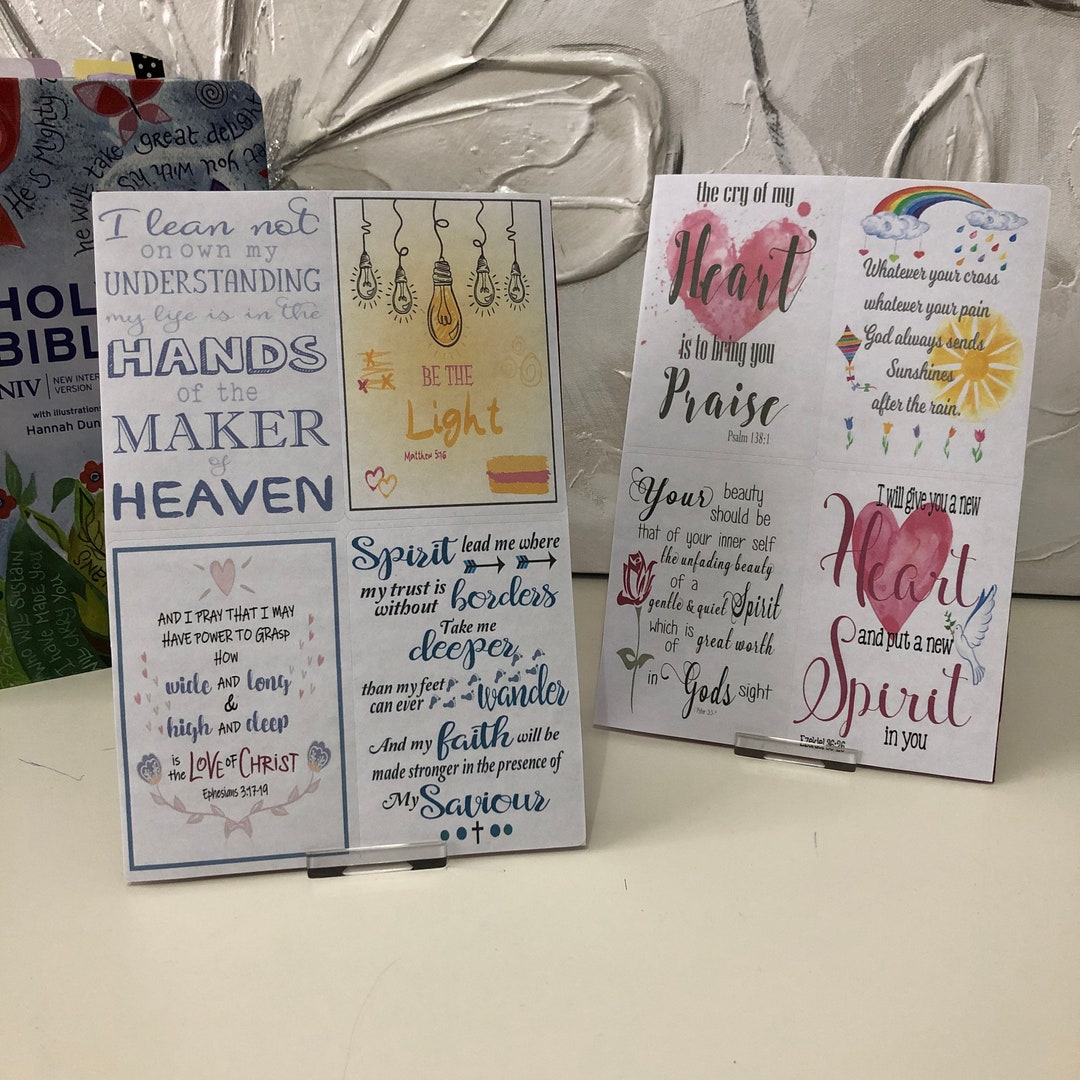 Bible Journaling Sticker Set Christian Faith Stickers Bible Verse ...