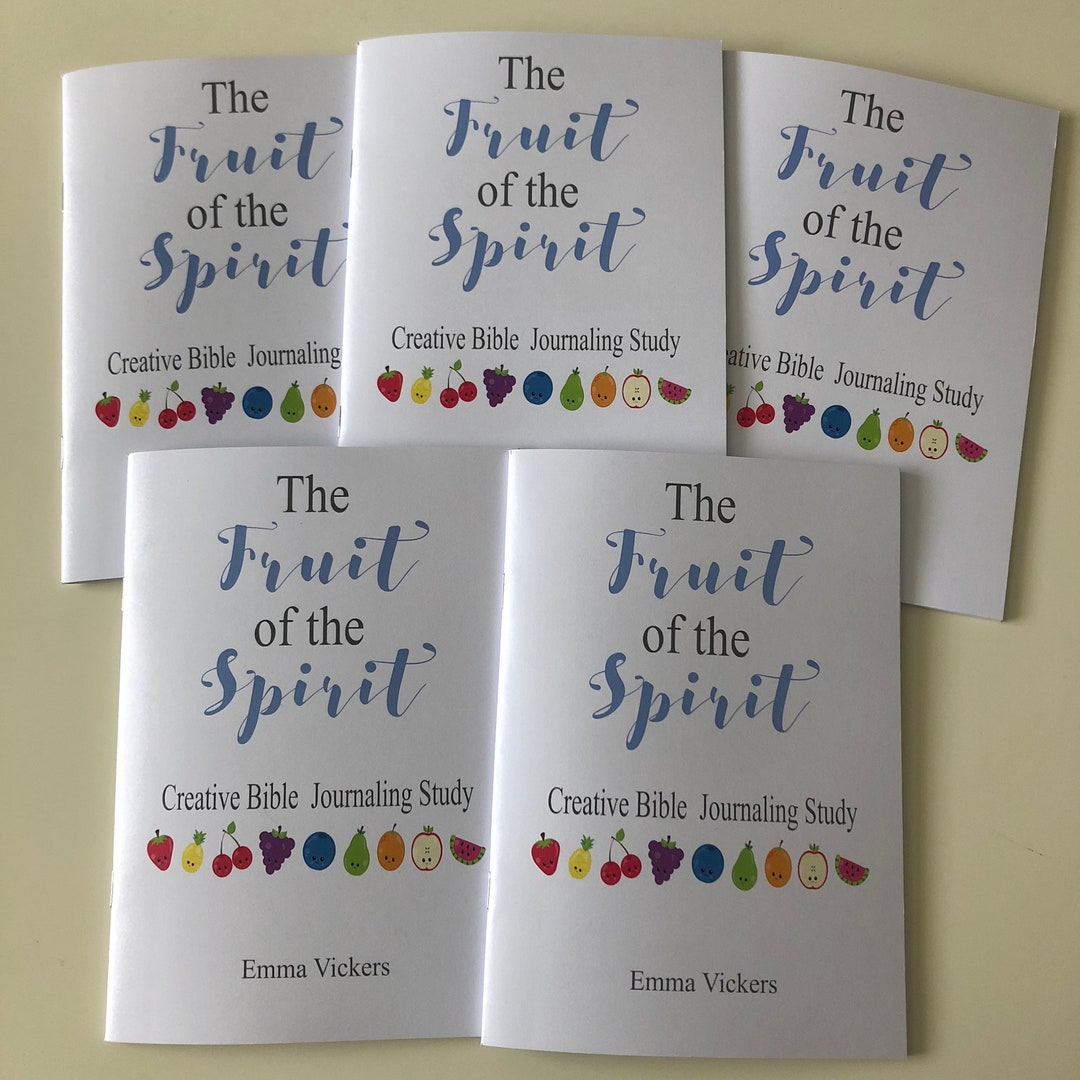 Fruit of the Spirit Creative Bible Study Booklet, Bible Journaling ...