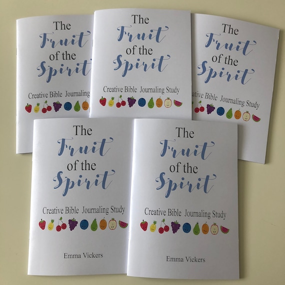 Fruit of the Spirit Creative Bible Study Booklet Instant | Etsy