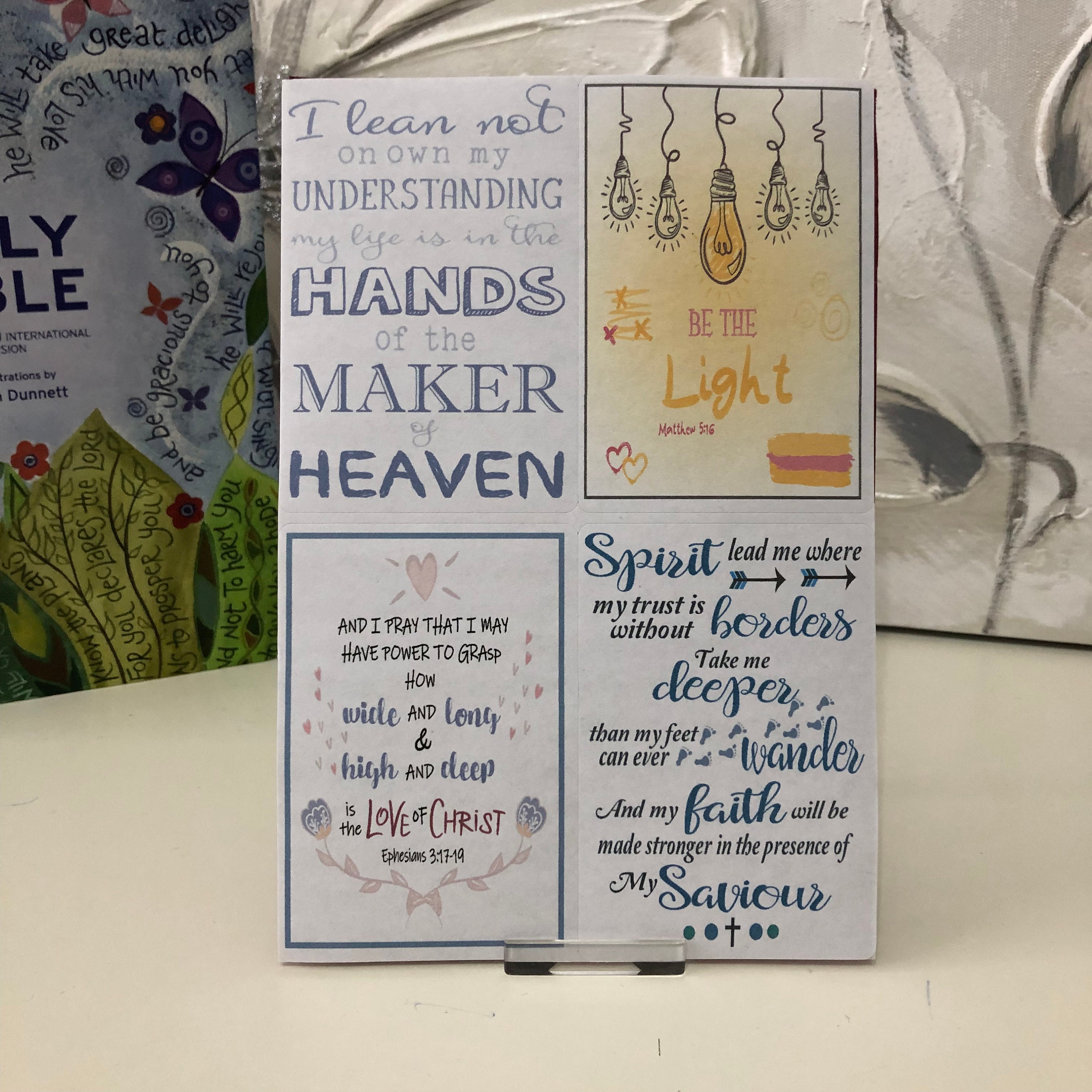 Bible Journaling Sticker Set Christian Faith Stickers Bible Verse ...