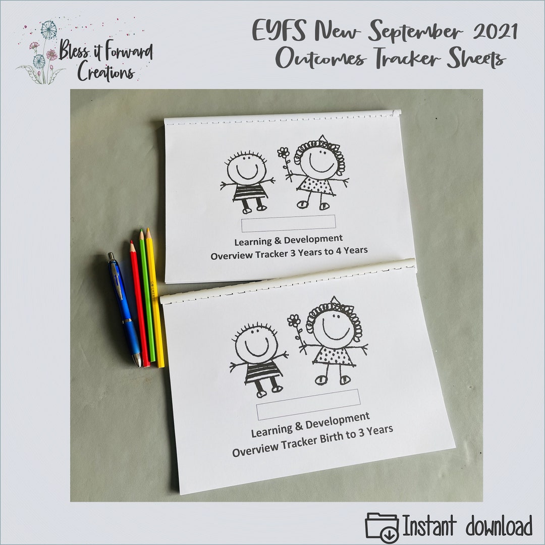EYFS Outcomes Tracker Sheets Childminder / Teaching Resource Print ...