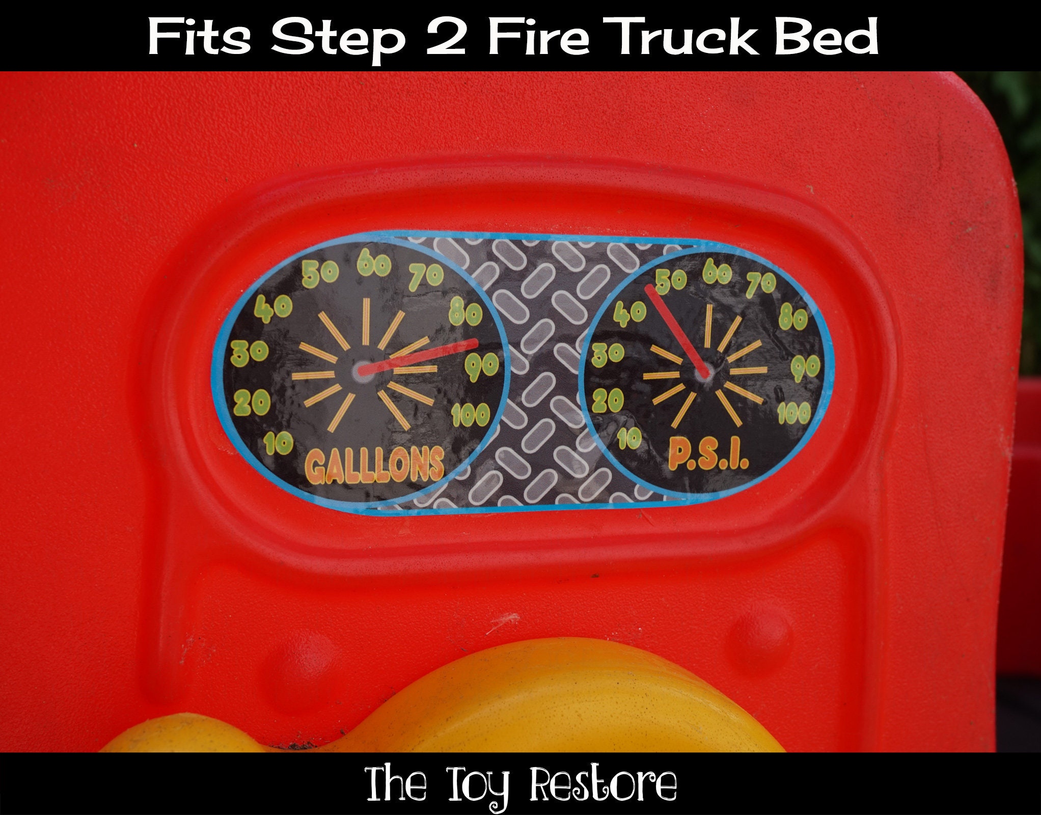 The Toy Restore Replacement Stickers Spare Decals Fits