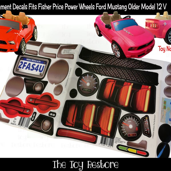 Power Wheels Stickers - Etsy