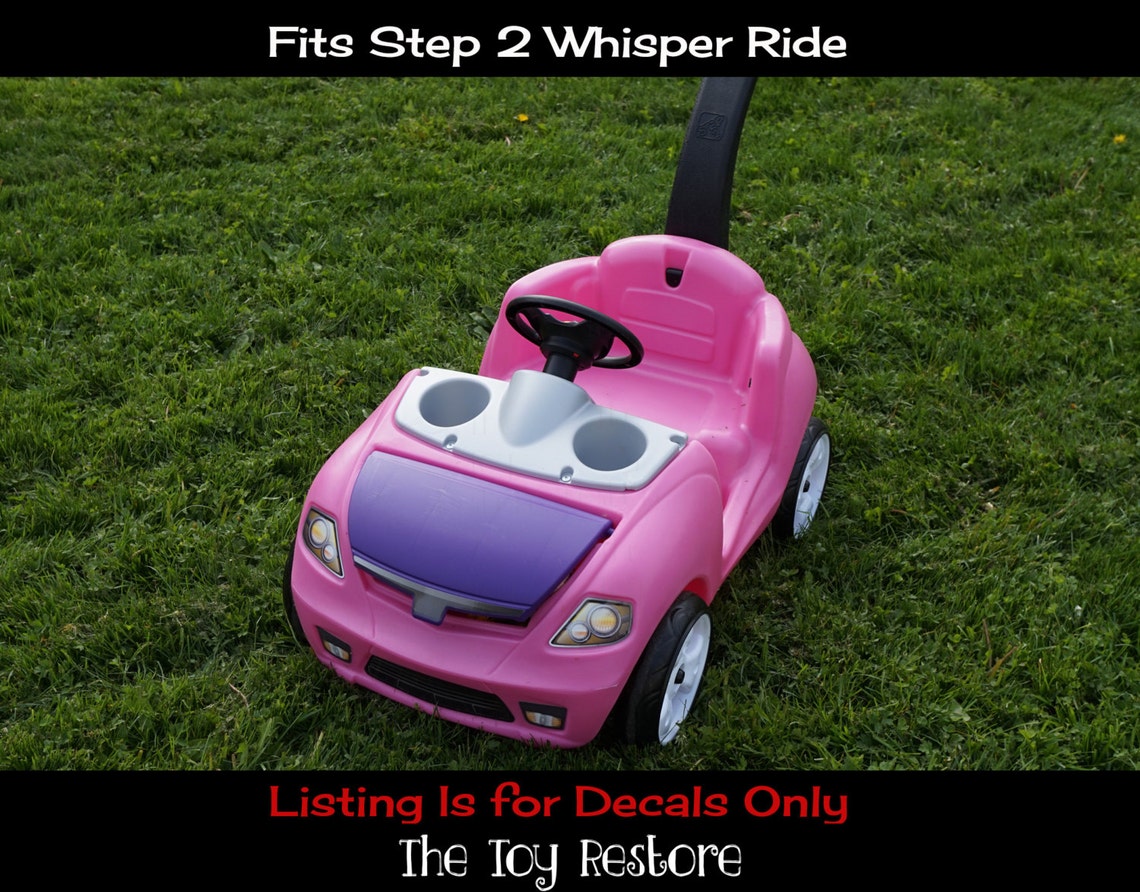 The Toy Restore Replacement Stickers Fits Step 2 Decals - Etsy