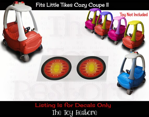 The Toy Restore Tail Lights Decal Only Replacement Stickers | Etsy