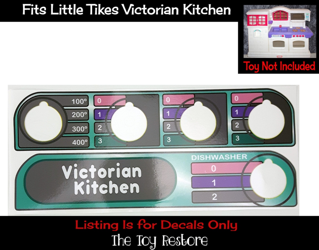 The Toy Restore Victorian Kitchen Dials : New Replacement Decals ...