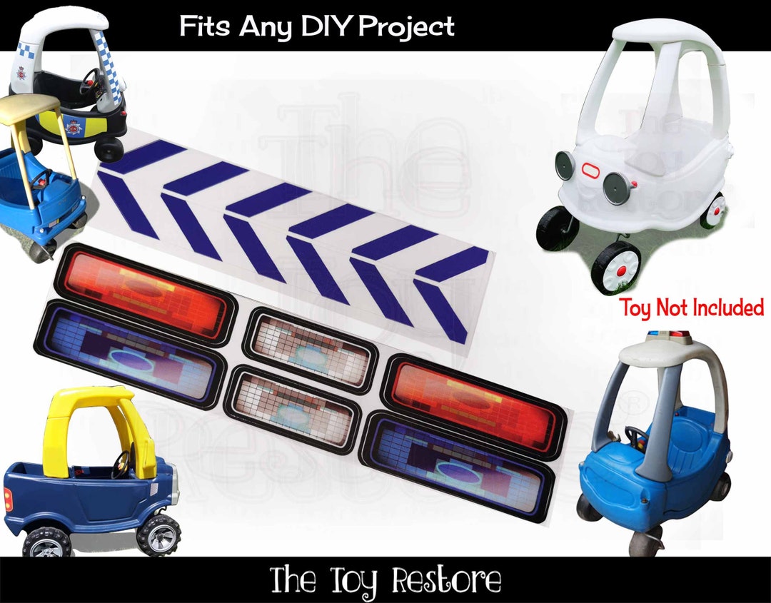 Police Department Decals Replacement Stickers Fits Patrol Car DIY ...