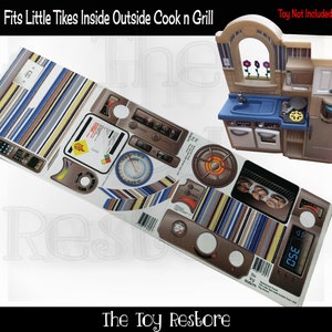 The Toy Restore Replacement Stickers Fits Little Tikes Inside Outside ...