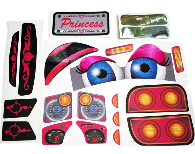 N.e.stickers New Design Decals SIZED TO FIT Little Tikes Princess ...