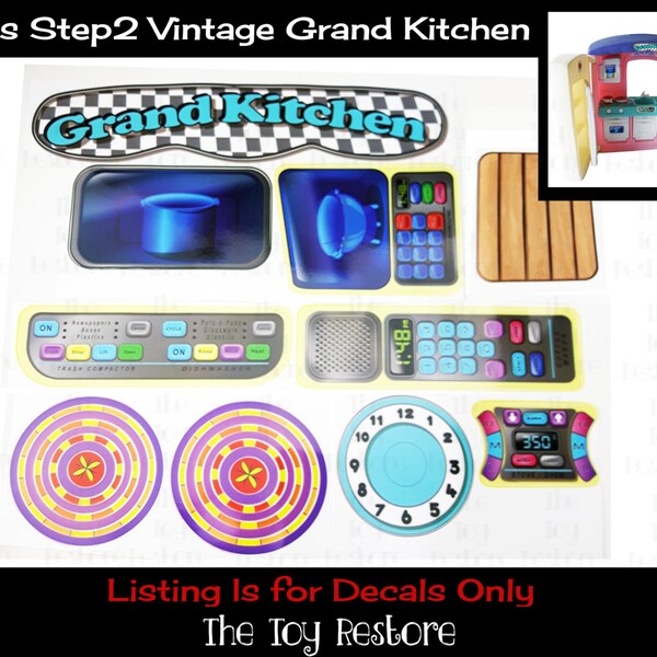 Step 2 Replacement Stickers - Etsy