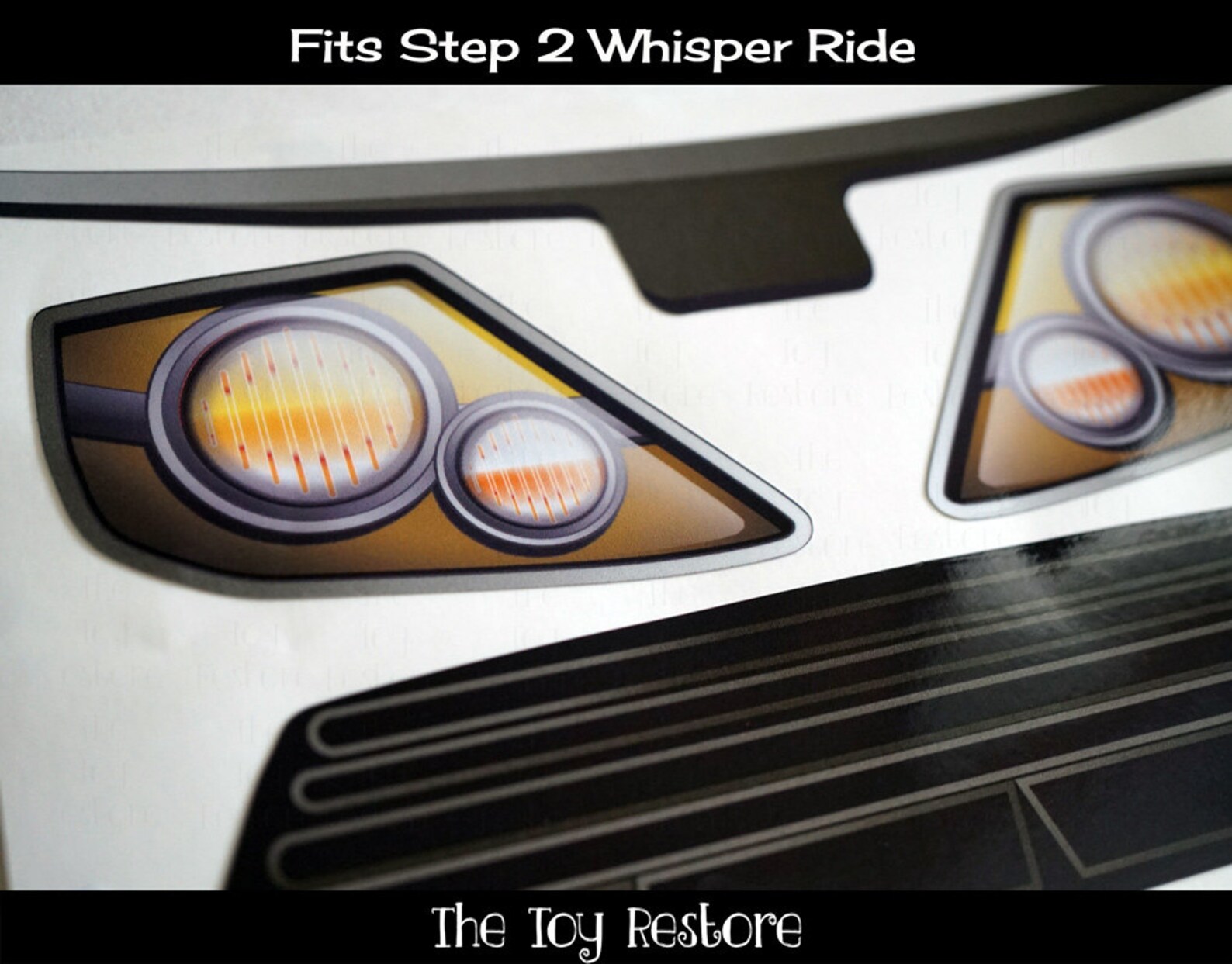 The Toy Restore Replacement Stickers Fits Step 2 Decals - Etsy