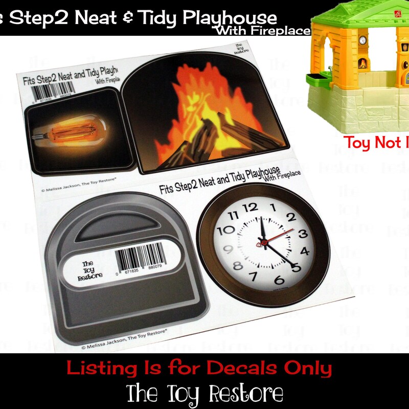 Fireplace Decal - Etsy
