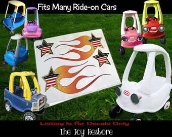 Step 2 Toy Car Stickers - Etsy