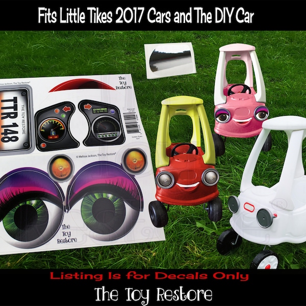 Little Tikes Princess Car Stickers - Etsy