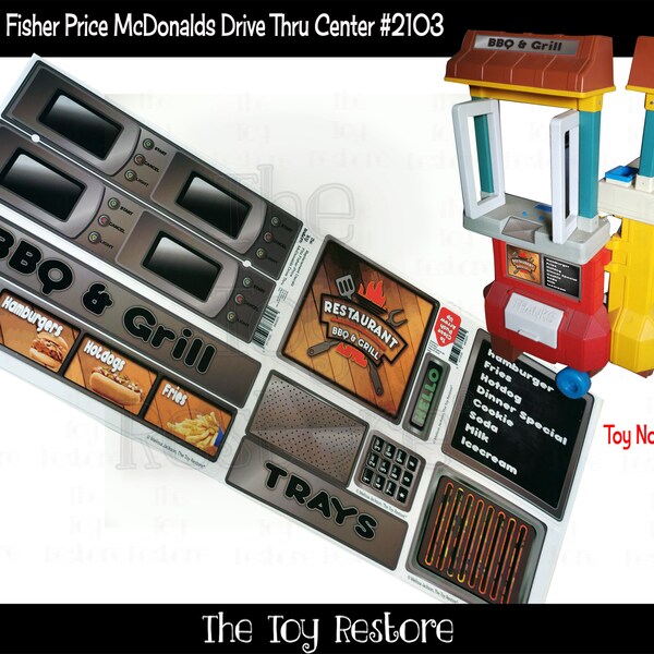Mcdonalds Stickers - Etsy