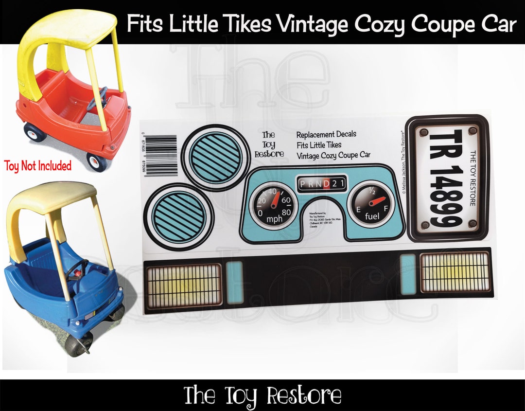 The Toy Restore New Replacement Decals Stickers for Vintage 1980s ...
