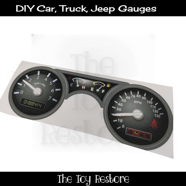 Fake Gauges Wood - Etsy