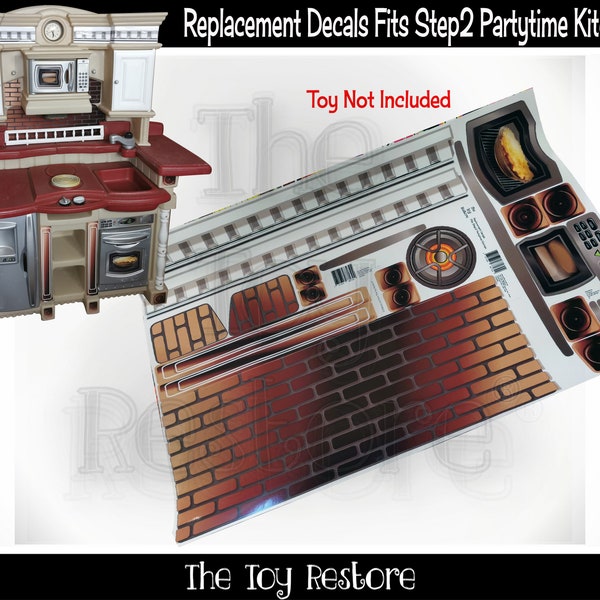 Step2 Kitchen Replacement Stickers - Etsy