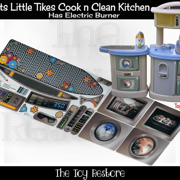 Toy Kitchen Decals - Etsy