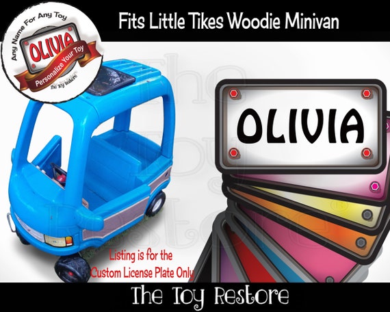 Custom License Plate the Toy Restore Replacement Stickers Fits | Etsy