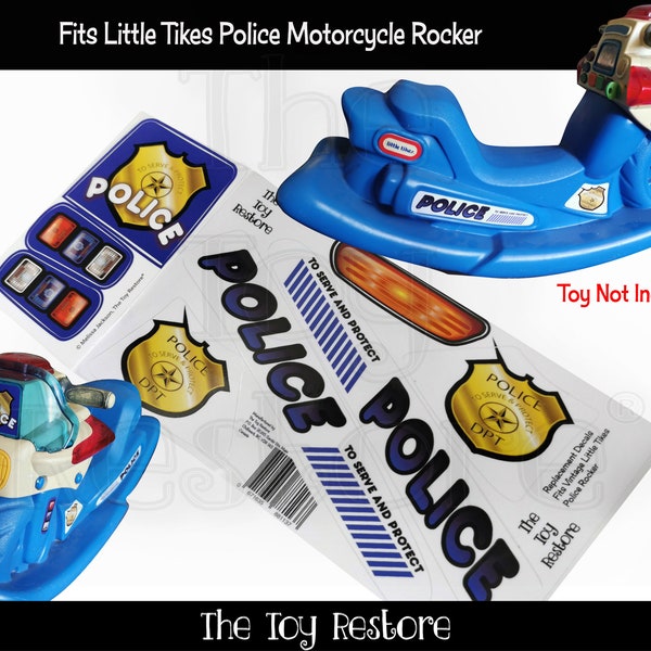 Police Motorcycle Decals - Etsy