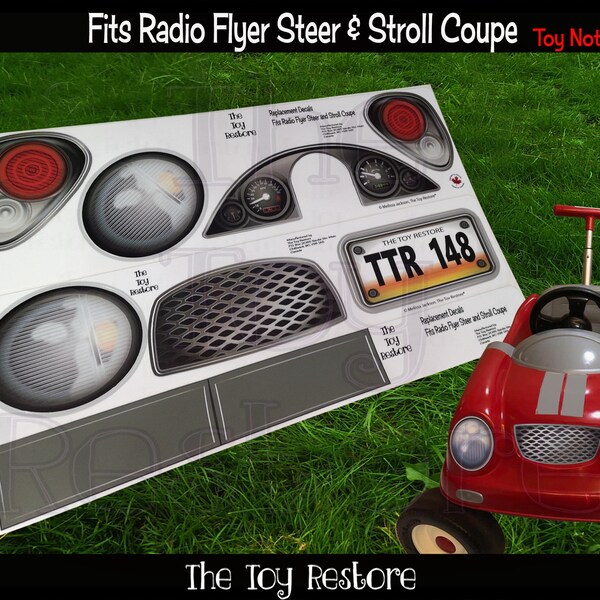 Radio Flyer Wagon Decals - Etsy