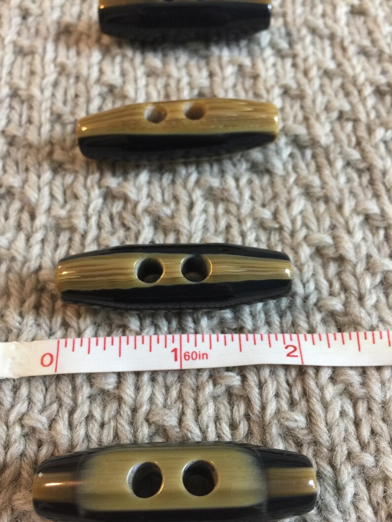 Set of 2 Resin 2-hole Large Buttons, 2 Shapes Available, Buy 4 Sets Get ...