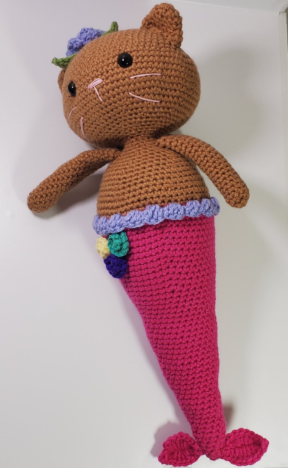 Tuna the Cat Mermaid Stuffed Animal Toy - Etsy