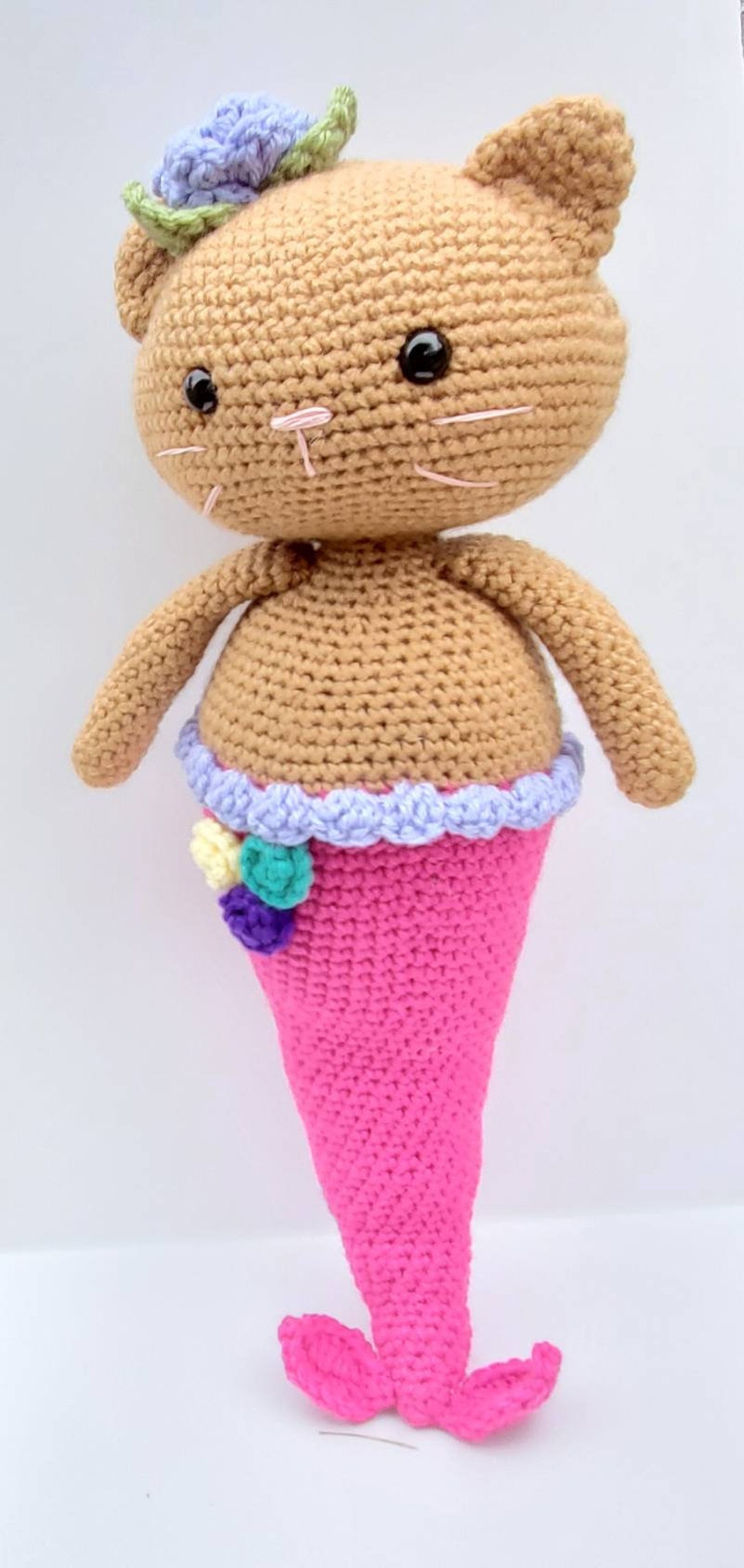 Tuna the Cat Mermaid Stuffed Animal Toy - Etsy