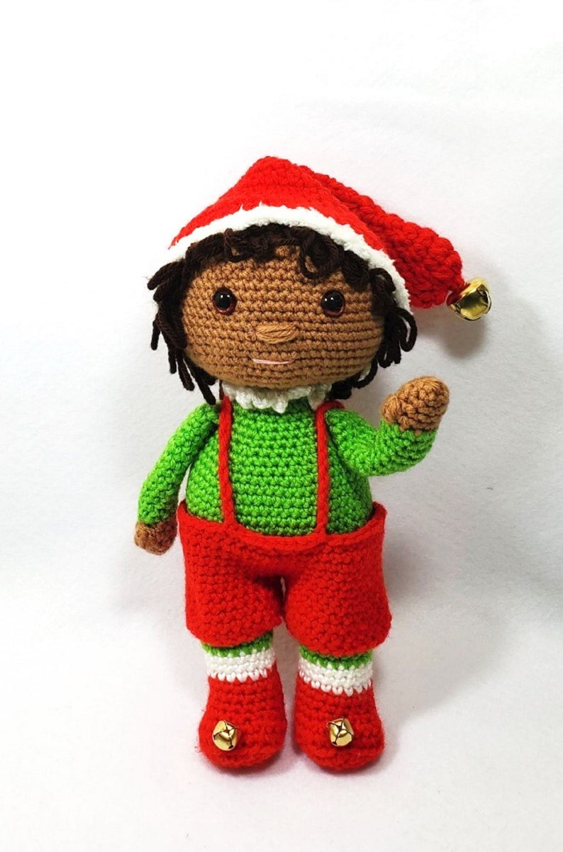 Eli the Elf, Christmas Pattern, Crochet Amigurumi - Etsy