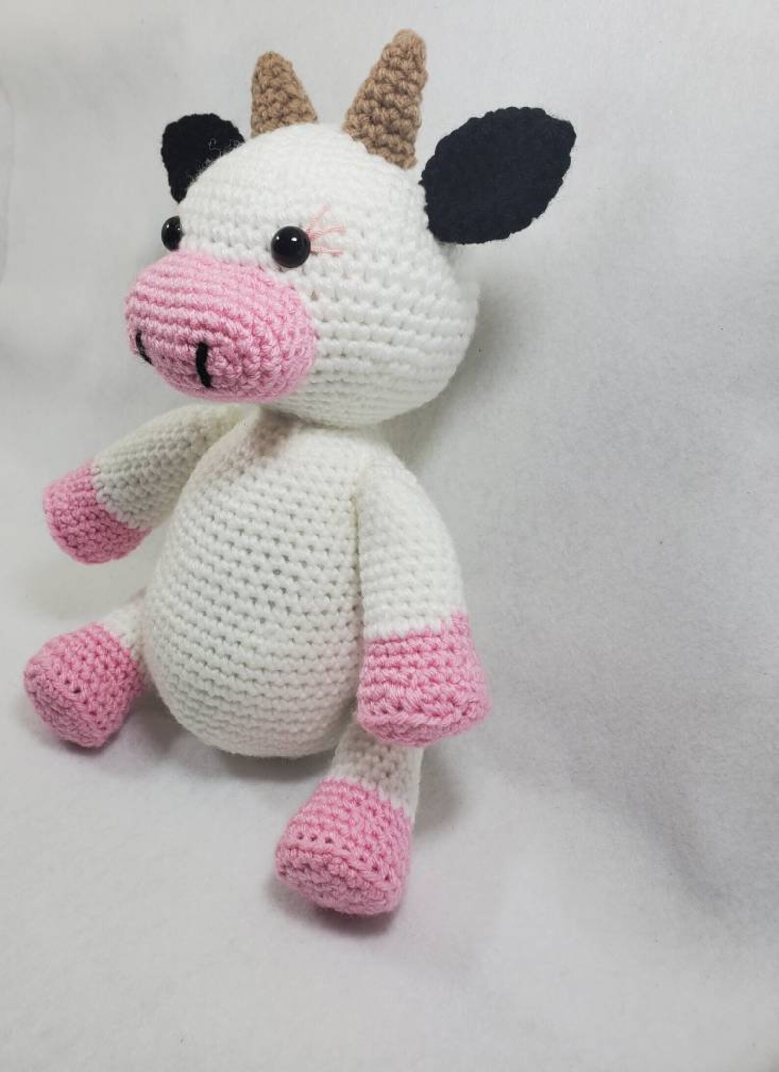 Mandy the Moo Cow Stuffed Animal Toy | Etsy