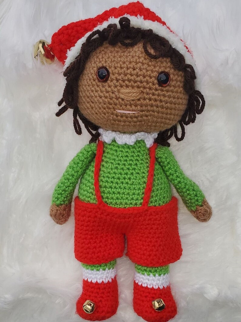 Eli the Elf, Christmas Pattern, Crochet Amigurumi - Etsy
