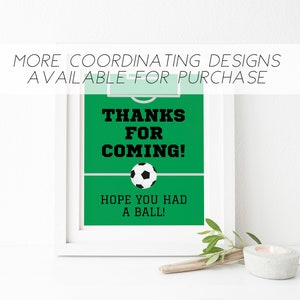 Soccer Theme Graduation Party Printable Guestbook Cards, Goals for the ...