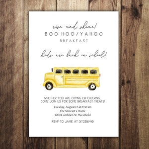 Boohoo Yahoo, Cheers and Tears | Kids Back in School Breakfast | Parent ...