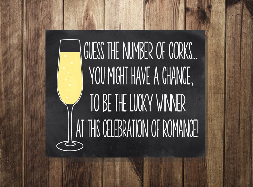 Bridal Shower Game Sign, Engagement Party Game Sign, Bridal Shower ...