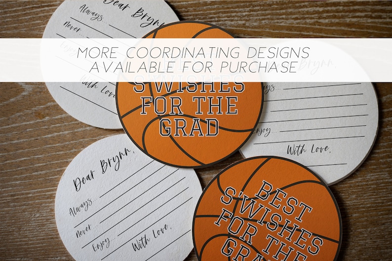 Basketball Theme Graduation Party Printable Guestbook Sign | Etsy