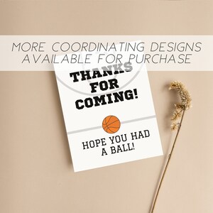 Basketball Theme Graduation Party Printable Guestbook Cards, Best S ...