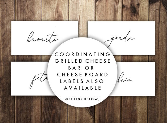 Gourmet Grilled Cheese Station