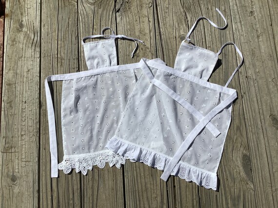 Small white apron store