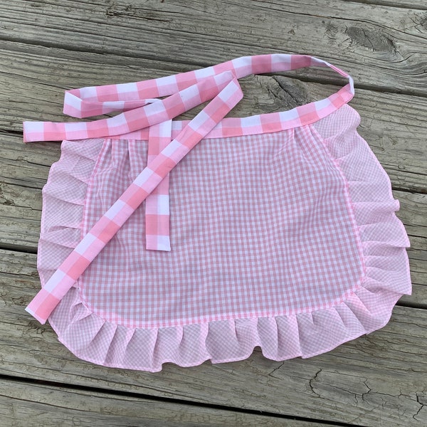 Gingham Apron - Etsy