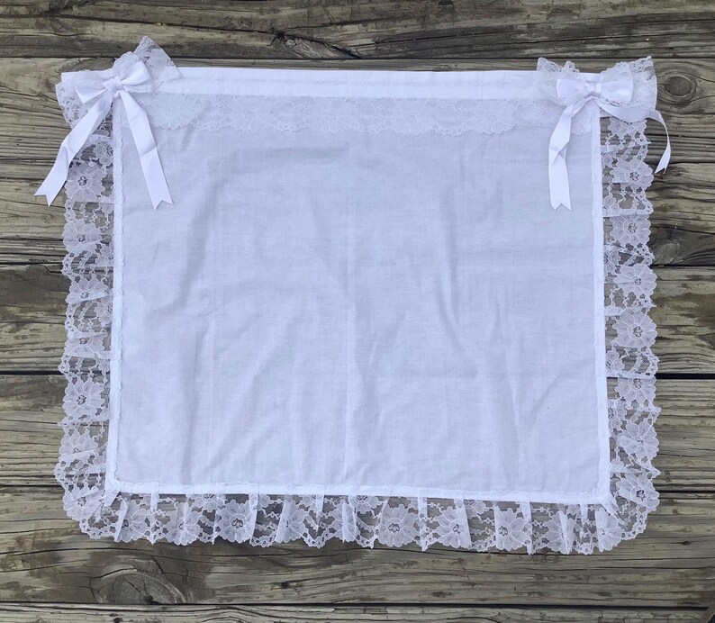 Extra Large White Apron for Table, Birthday Party Decor for Children ...