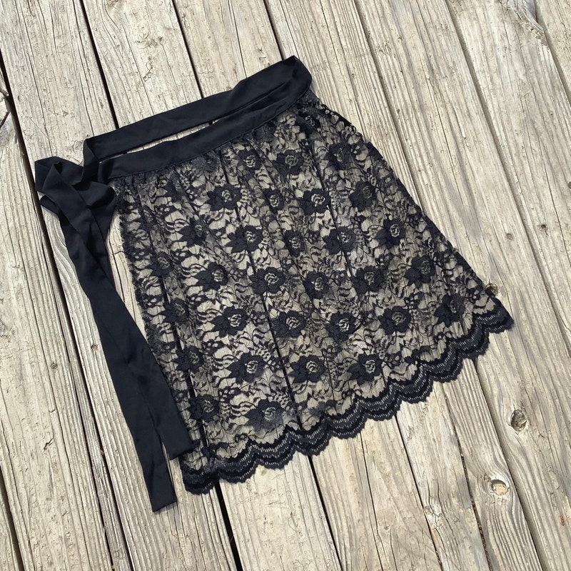 Long Bridal Apron - Etsy