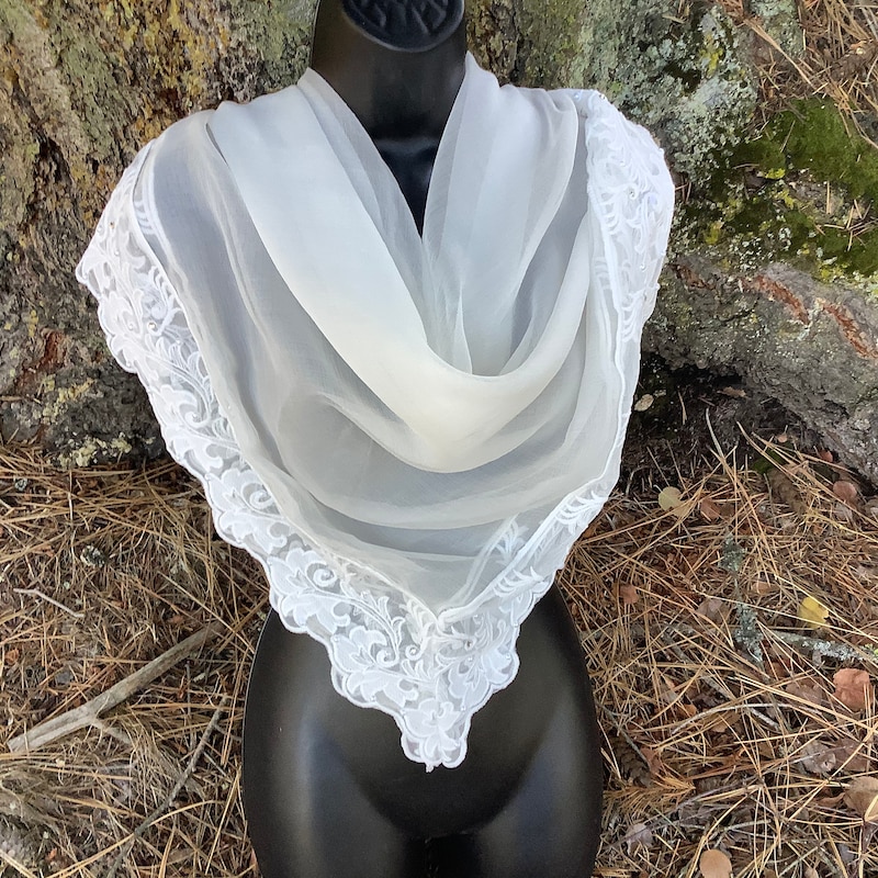 Spanish Lace Scarf - Etsy