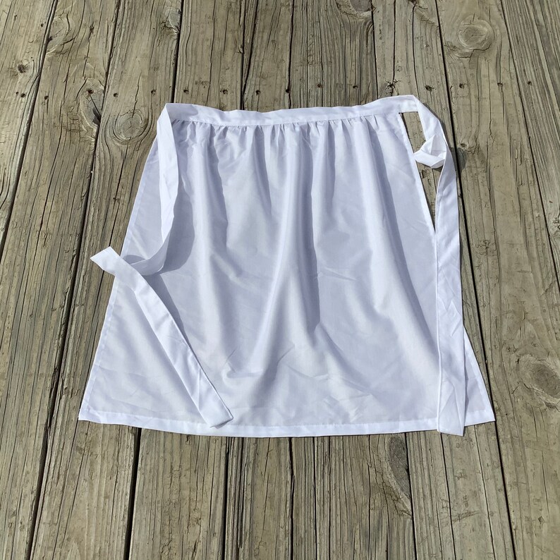 Plain White Apron for Costumes White Pioneer Apron Solid - Etsy